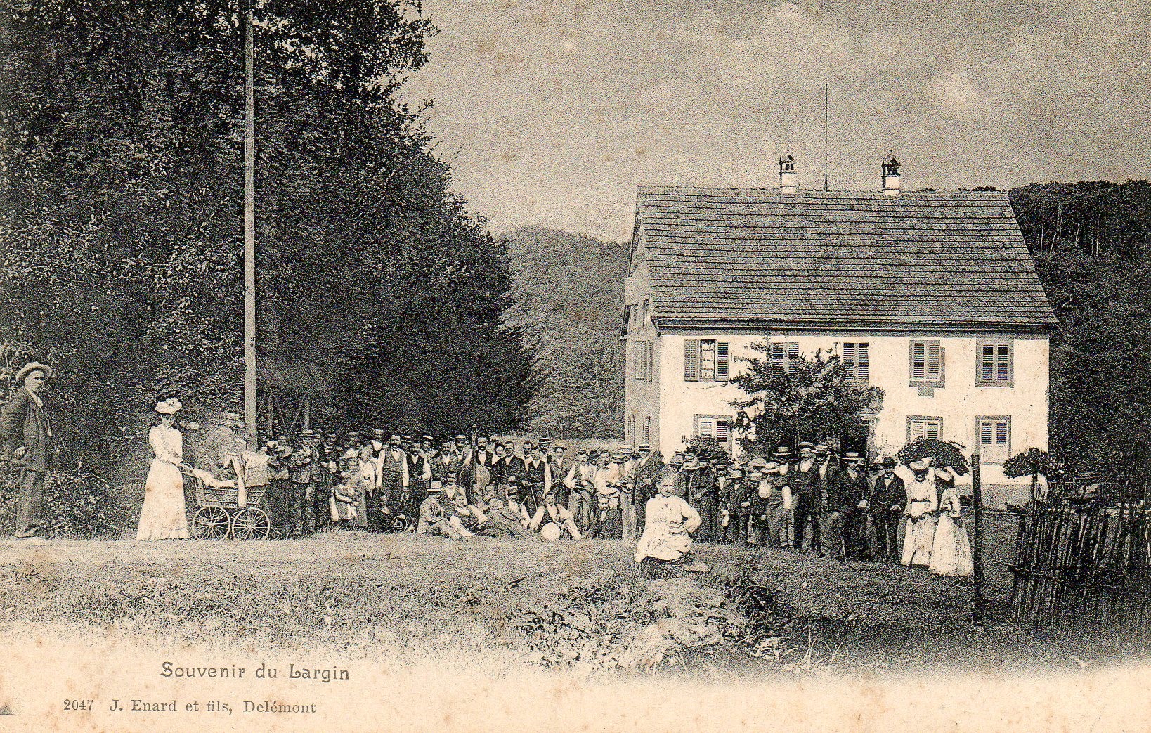Le Largin, jadis un haut lieu touristique - Gilberte de Courgenay